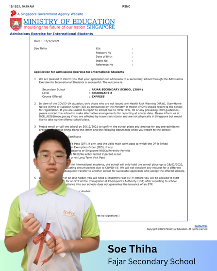 AEIS Tuition Course in Singapore