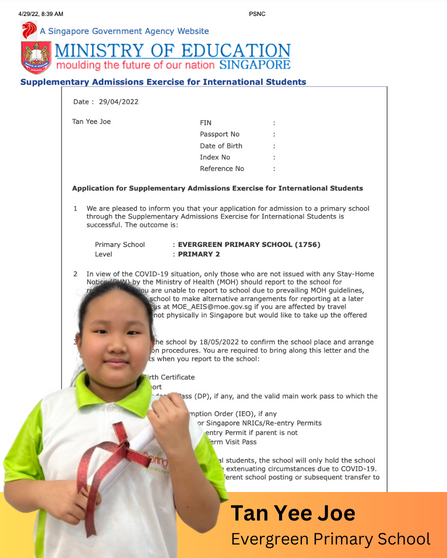 AEIS Tuition Course in Singapore